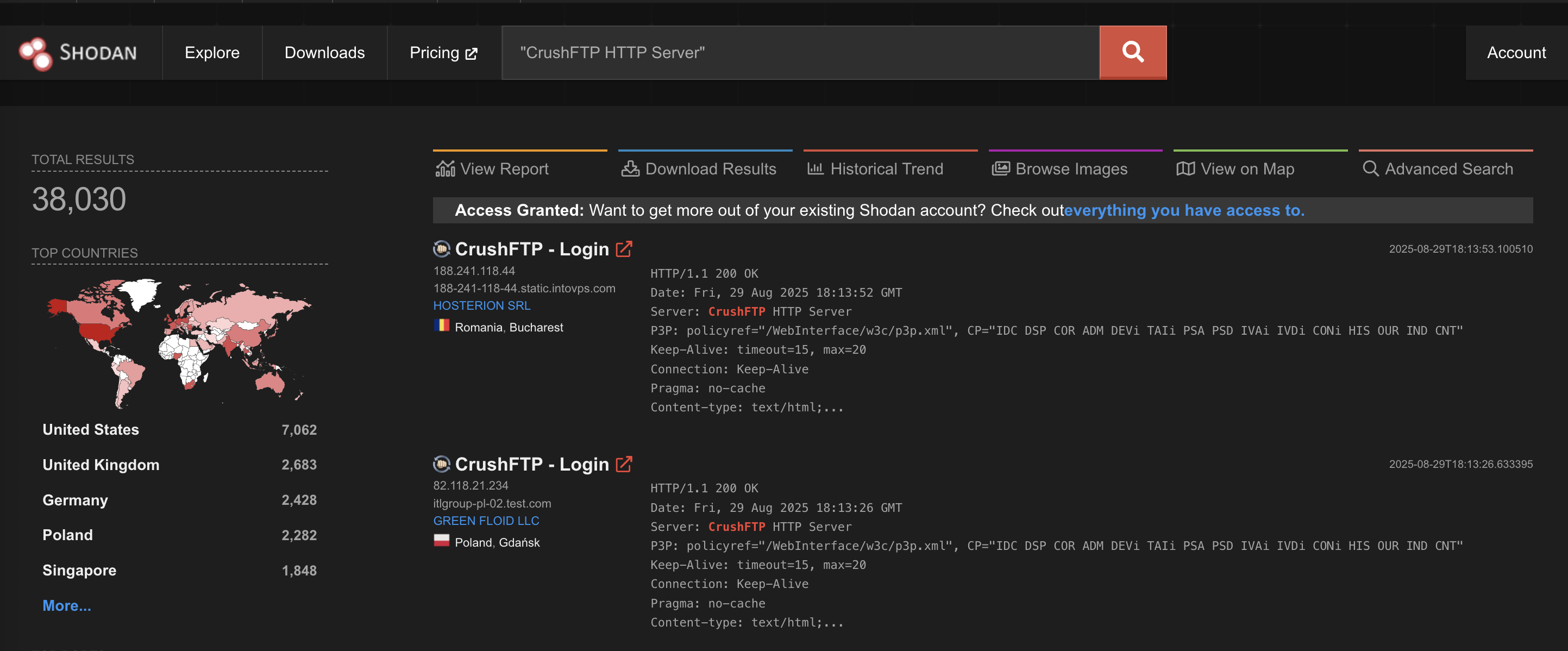 CVE-2025-54309: From Authentication Bypass to Remote Command Execution in CrushFTP